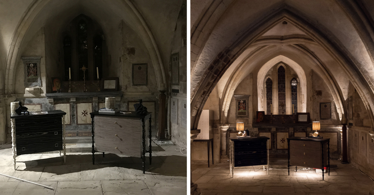 Transforming a Crypt with Lighting Design - John Cullen Lighting