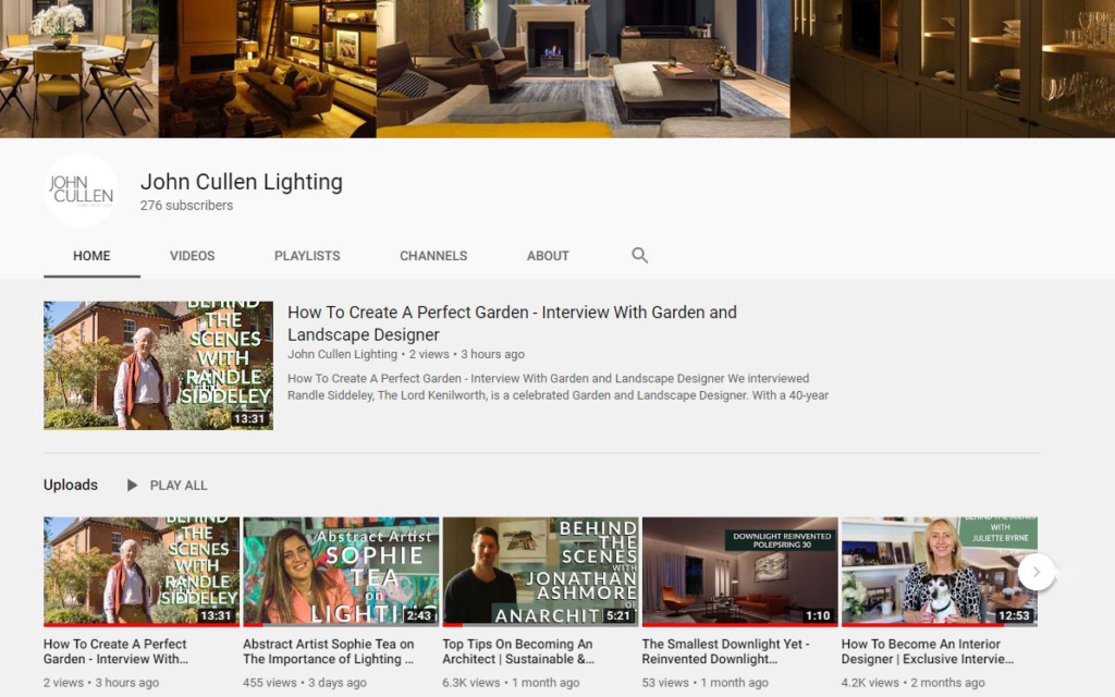 Behind the Secnes with Randle Siddeley - John Cullen Lighting