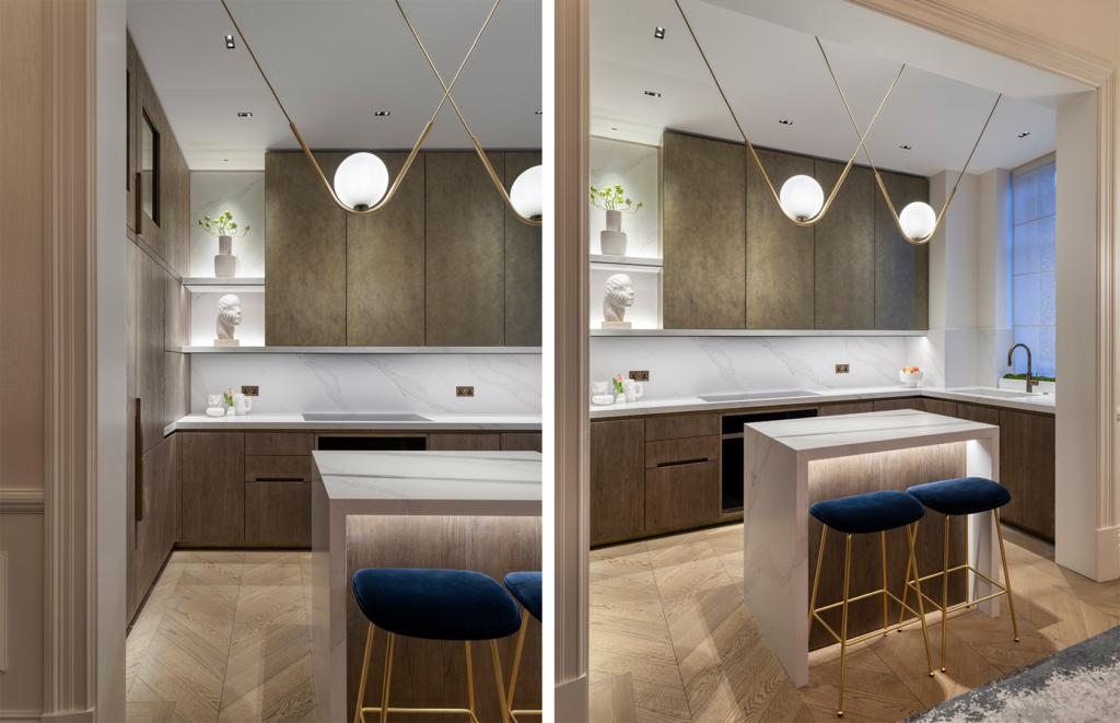 London Square Duplex Lighting Design - John Cullen Lighting